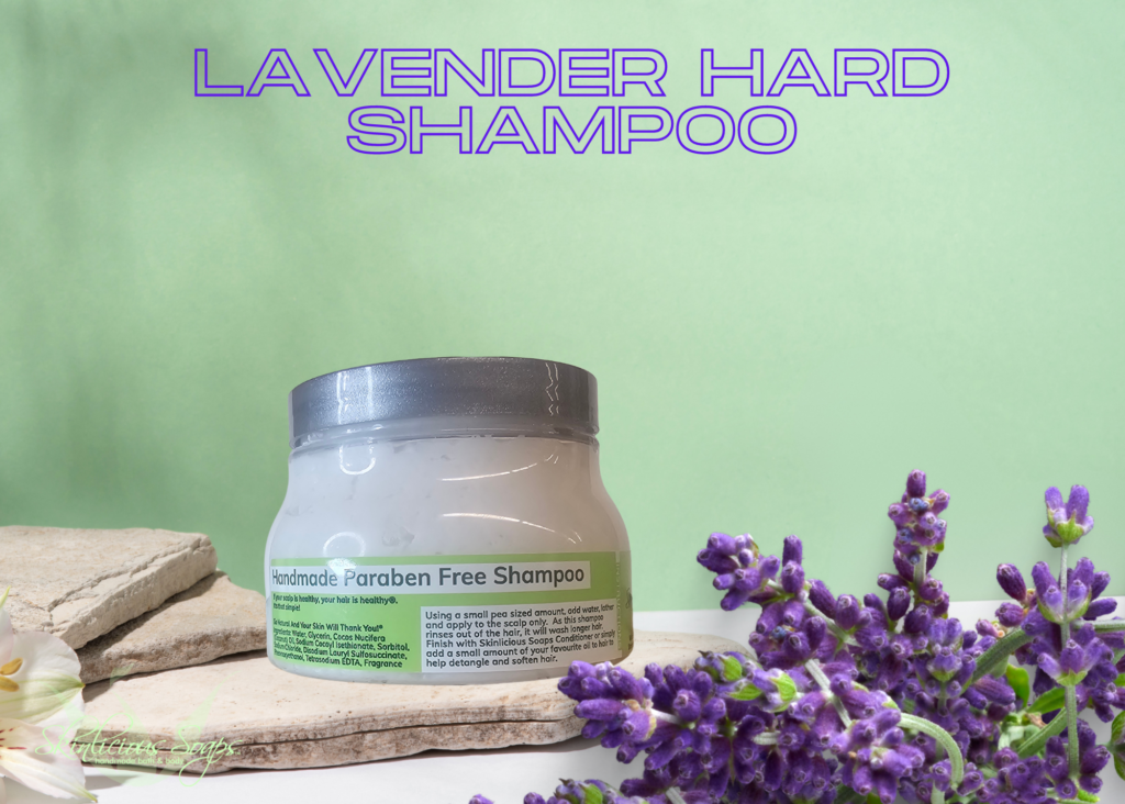 Lavender 100% Essential Oil Hard Shampoo – Skinlicious Soaps™ Ltd.